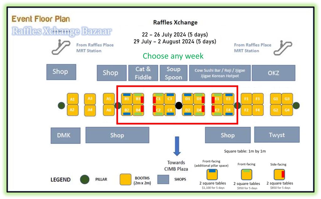 Raffles Xchange Bazaar – T Cartel
